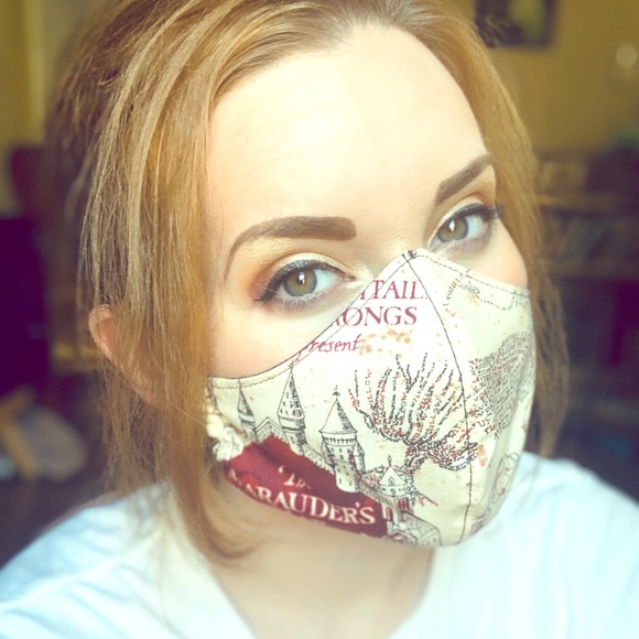 Hand Crafted | Accessories | Handmade Harry Potter Marauders Map Face ...
